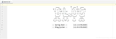 修改springboot默认的启动图案springboot更换启动图片 Csdn博客