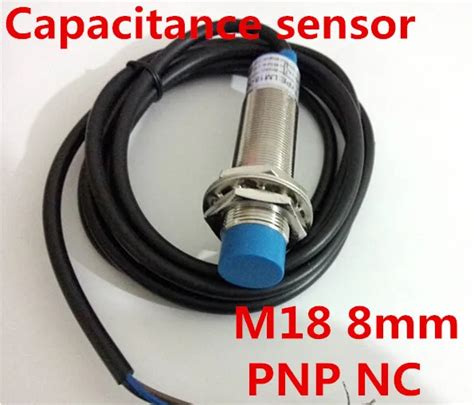 M PNP NC Proximity Capacitance Sensor Normally Close Switch DC Wire Distance Mm Detection
