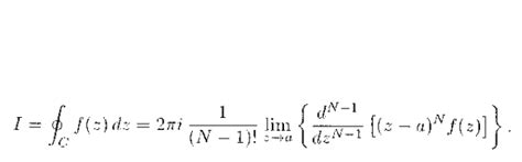 Finding Contour Integral Result Using Residue Theorem Mathematics Stack Exchange