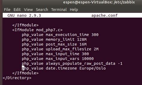 Testing Zabbix Virtualbox 60 E Loengineer Log Out