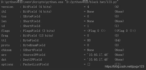scapy（一）：简介及实现arp攻击 scapy arp csdn博客