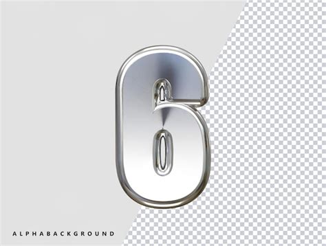premium psd number text effect vector element