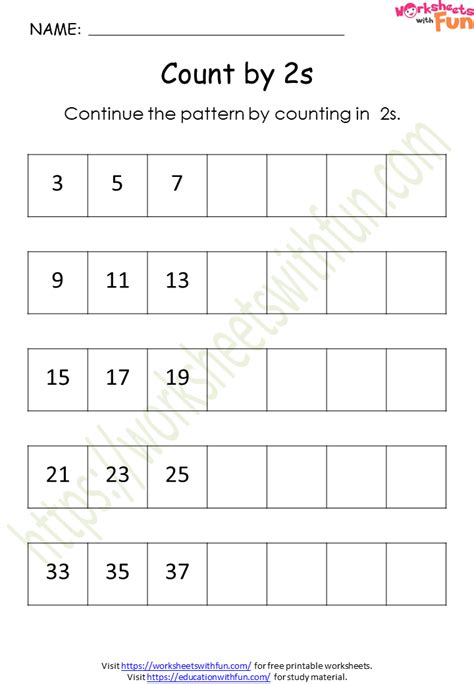 Free Skip Counting By 2s 5s And 10s Worksheet Made By Teachers Worksheets Library