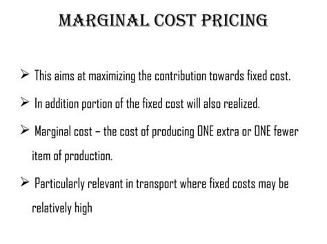 Cost Based Pricing Ppt Gp Ppt Stocks And Bonds Personal Investing