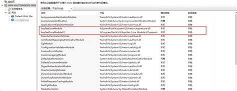 core iis10下部署core站点出现出现 错误 500 19，错误代码：0x8007000d及一些问题