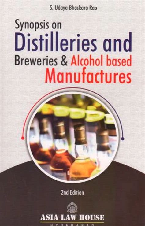 Buy Synopsis On Distilleries And Breweries And Alcohol Based