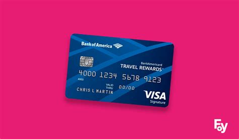 Bank Of America Travel Rewards Credit Card Review