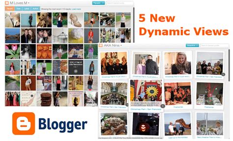 Blogger Unveils New Dynamic Views