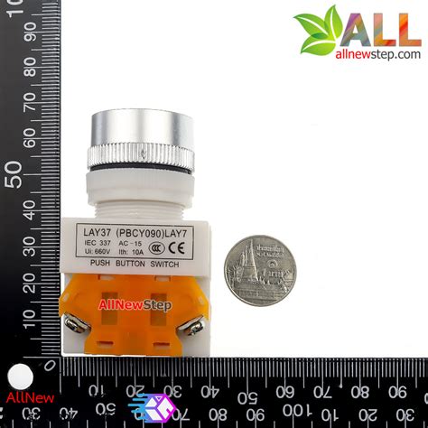 สวิตช์กดติดปล่อยดับกดดับปล่อยติดรีเซตสวิตช์ Ac Dc 10a ปุ่มกดสีเขียว Reset Switch Arduinoall