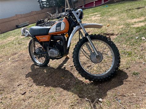 1974 Yamaha Dt100 Enduro Motorcycle Dirt Bikes And Motocross Thunder