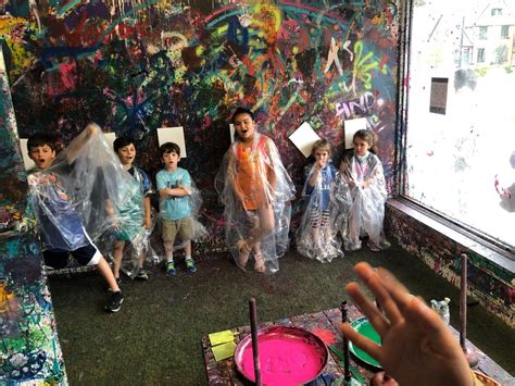 Slime And Art Splatter Class Galleries In Honour Of The Ones We Love