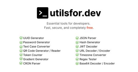 Json Parser Utilsfordev