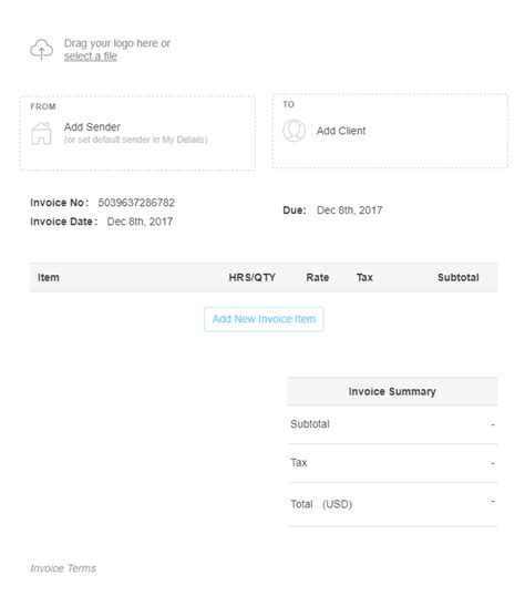 Invoice Format 7 Basic Structure Elements For Writing Invoices