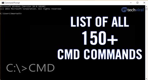 Command Prompt Commands Windows 10 List Yolikos