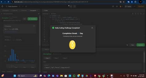 Harikrishnan G On Linkedin Back To Track With Leetcode After A Brief
