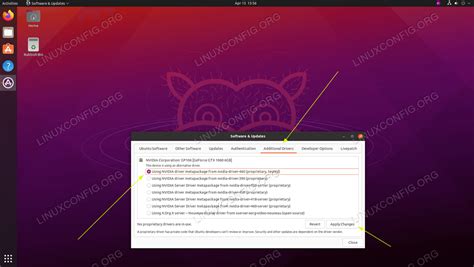How To Install The NVIDIA Drivers On Ubuntu LinuxConfig Org