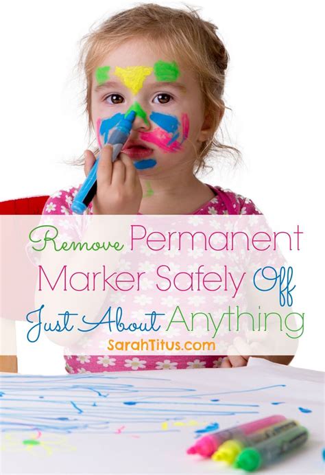 Remove Permanent Marker Safely Off Just About Anything Remove Permanent Marker Permanent