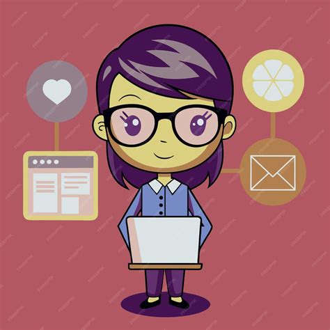 Technology Concept Flat Vector Style Illustration Featuring Ux Ui Design Elements Premium Ai