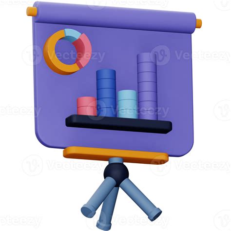Business Presentation 3d Rendering Isometric Icon 28272926 Png
