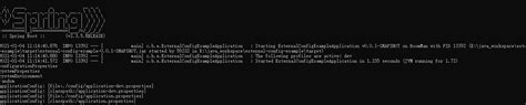 spring boot 2 4 外部化配置的改变 夏天时光空间