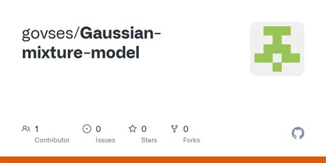 GitHub Govses Gaussian Mixture Model