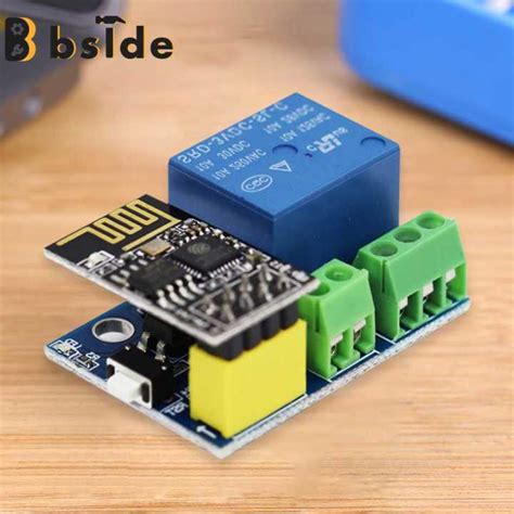 Bside Tool Store โมดูลรีเลย์ Wifi Esp8266 Dc 5v โมดูล Wi Fi ไร้สาย Esp