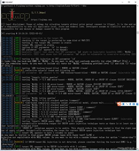 sqlmap基础（sql lib过关） sqllib csdn博客