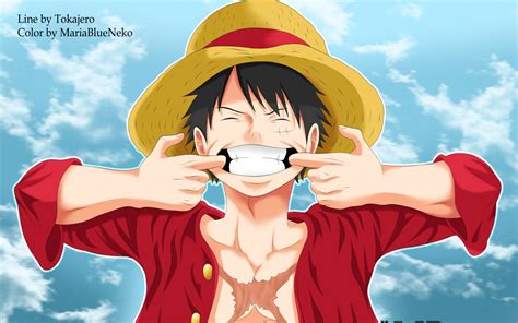 Hình Ảnh Luffy Cười Cute NgẦu LÒi Vô Cùng đáng Yêu