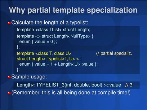 Ppt Dev 321 Understanding And Using Advanced C Template Features And Topics On Iso C