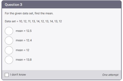 For The Given Data Set Find The Mean Data Studyx