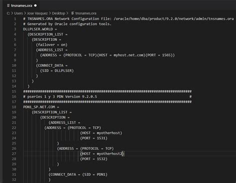 How To Set Tnsnamesora File To Plsql Developer