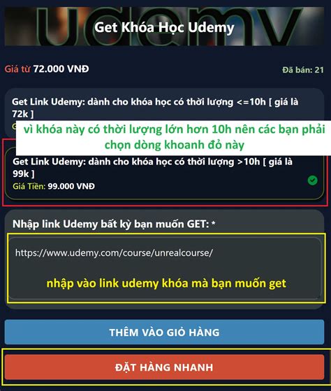 Nhận Get Khóa Học Udemy Giá Rẻ Xóm Key