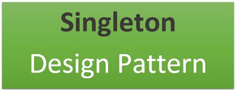 Singleton Design Pattern Java Stack Flow