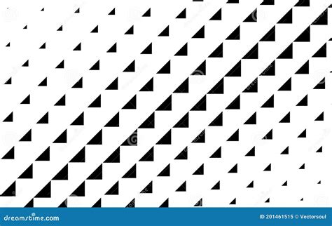 Triangles Halftone Vector Illustration Triangle Geometric Background Texture And Pattern Stock