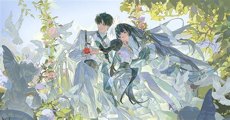 Illustration Original Works Original Character Garden Pixiv