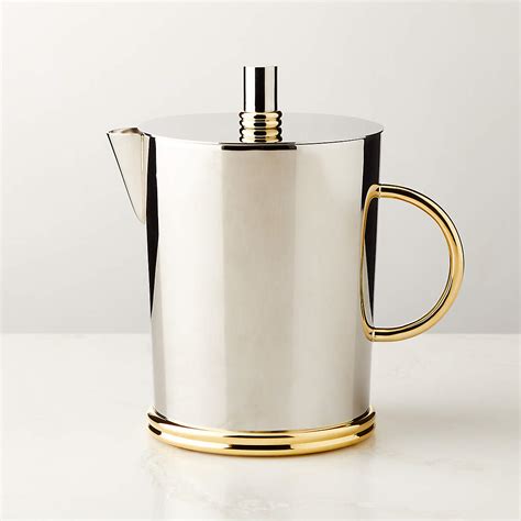 Dominick Stainless Steel Teapot Cb2
