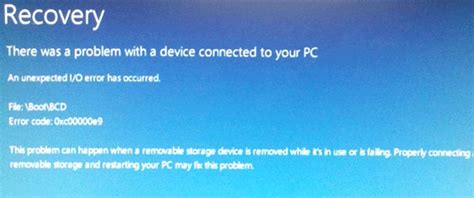 How To Fix The Error Code 0xc00000e9 TheITBros