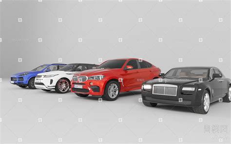 【汽车 宝马3d模型】 现代vr有灯光有贴图max2016汽车 宝马3d模型下载 Id1372592 免费3dmax模型库 青模3d模型网