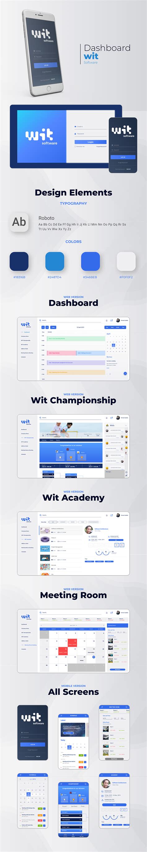 Dashboard On Behance