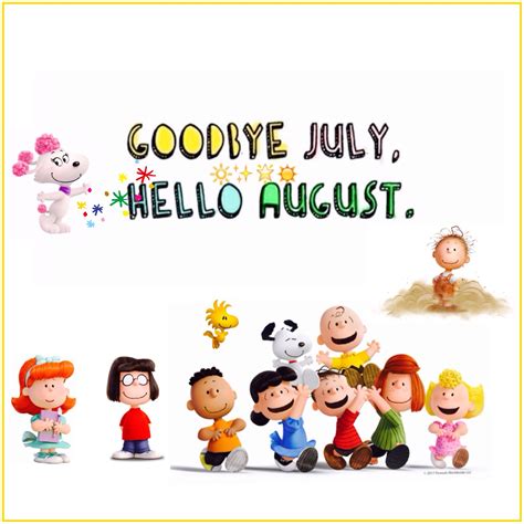 Pin By Jean Tedrow On Seasons With Snoopy Hello August Snoopy Wallpaper Hello August Images