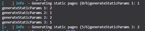 [appdir] generatestaticparams triggers server components twice · issue