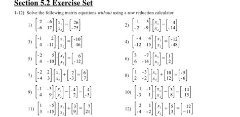 solved section 5 2 ﻿exercise set1 12 ﻿solve the following