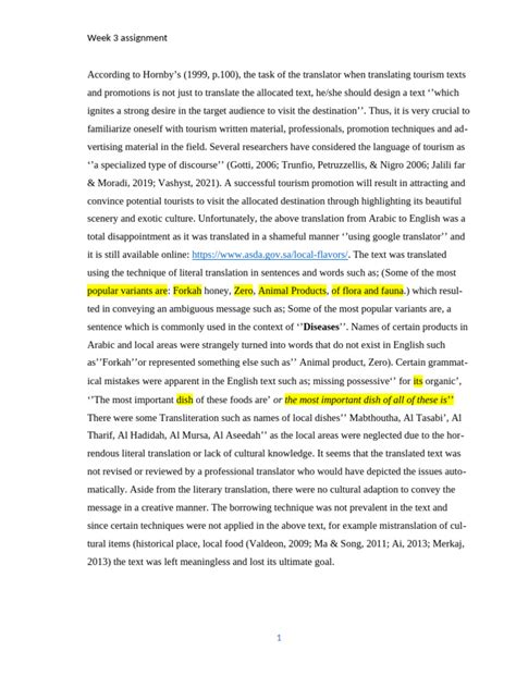 Week 3 Homework Pdf Translations Human Communication