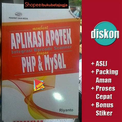 Jual Membuat Aplikasi Apotek Integrasi Barcode Scanner Dengan PHP MySQL Riyanto Shopee