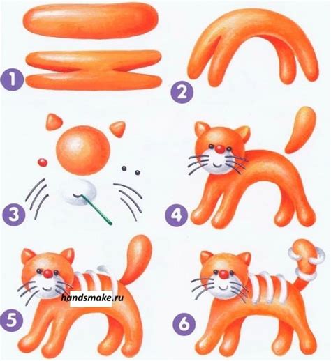 Ліплення з пластиліну 1 клас прості вироби покроково зима осінь тварини овочі гриби своїми