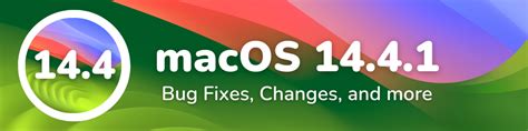 MacOS Bug Fixes Changes And More MacRumors Forums