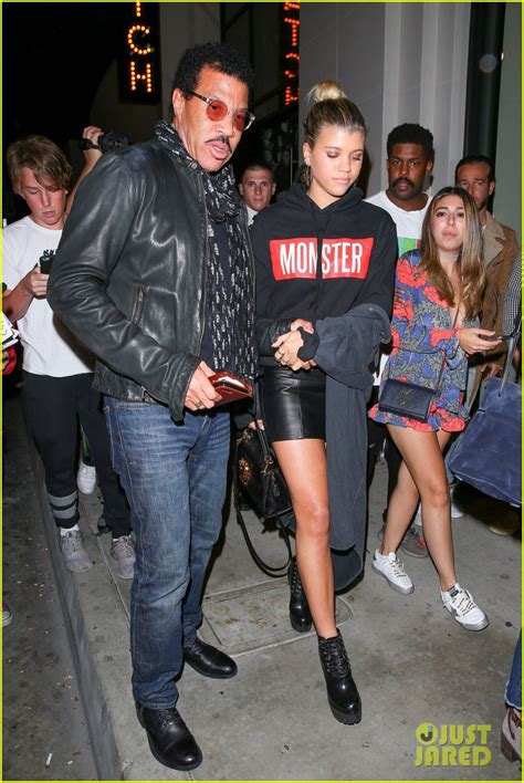 Sofia Lionel Richie Grab Dinner In West Hollywood Photo 3804935 Lionel Richie Sofia