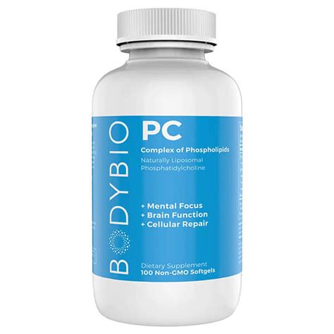BodyBio PC (Liposomal Phospholipid Complex) 100 Softgels | Vitamins NZ ...