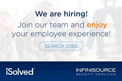 Careers At Isolved Isolved Benefit Services
