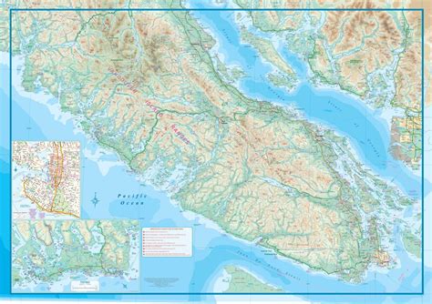 Vancouver Island Travel Map